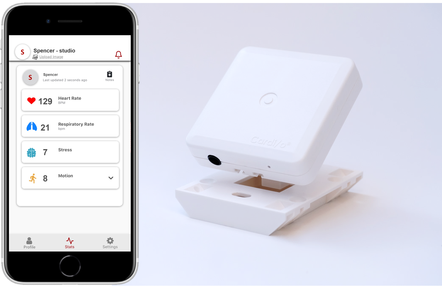 Touchless Heart Rate Monitor – Cardio
